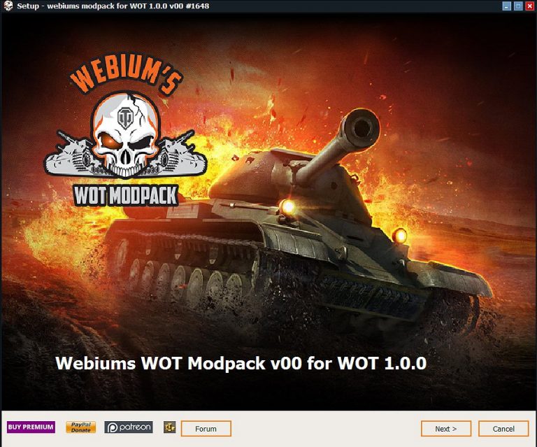 Webium's WoT Modpack [1.6.0.4] - WoT mods