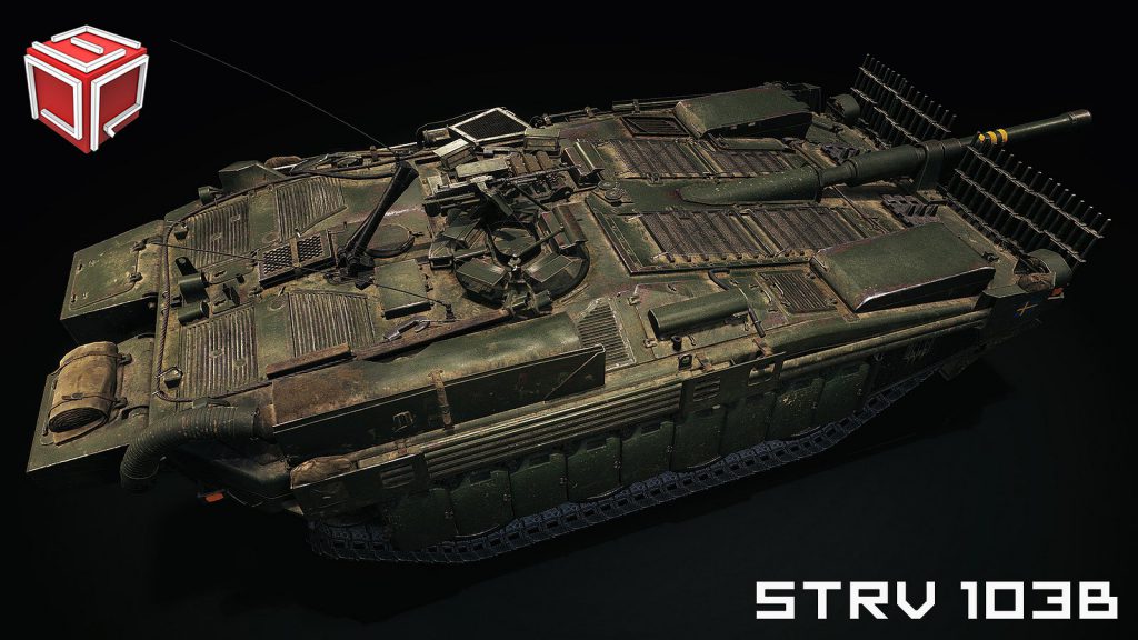 Remodel STRV 103B - WoT mods