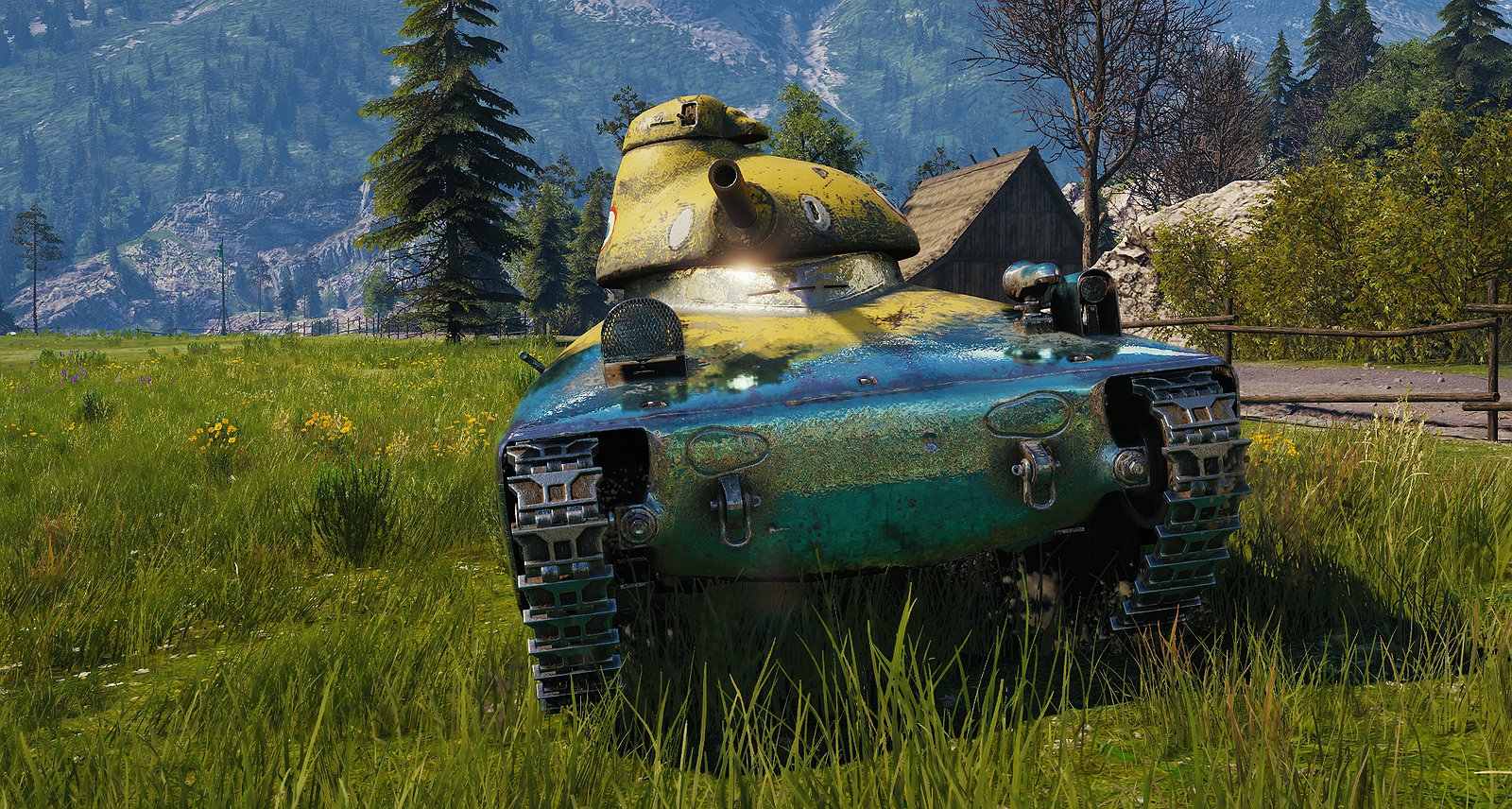 Classic's AMX 40 "Le Quack" Reskin [1.7.1.1] - WoT mods