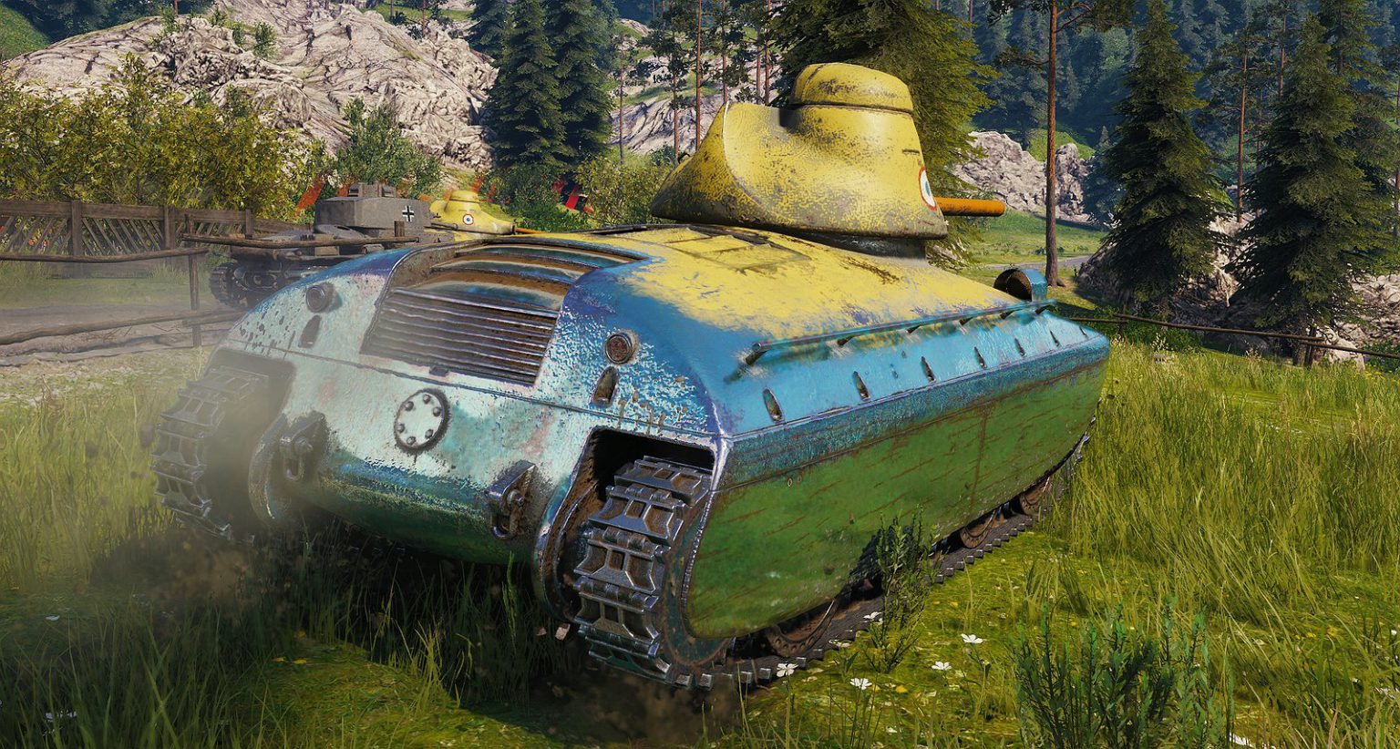 Classic's AMX 40 "Le Quack" Reskin [1.7.1.1] - WoT mods