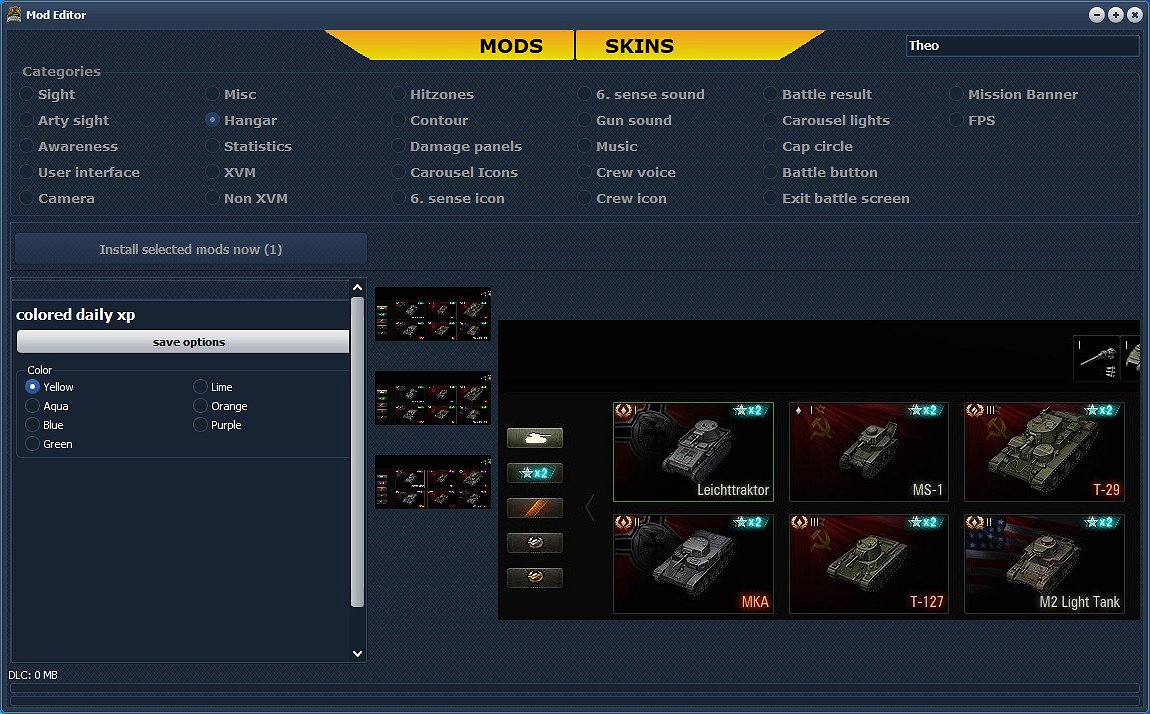 ModDog [1.9.0.0] - WoT mods