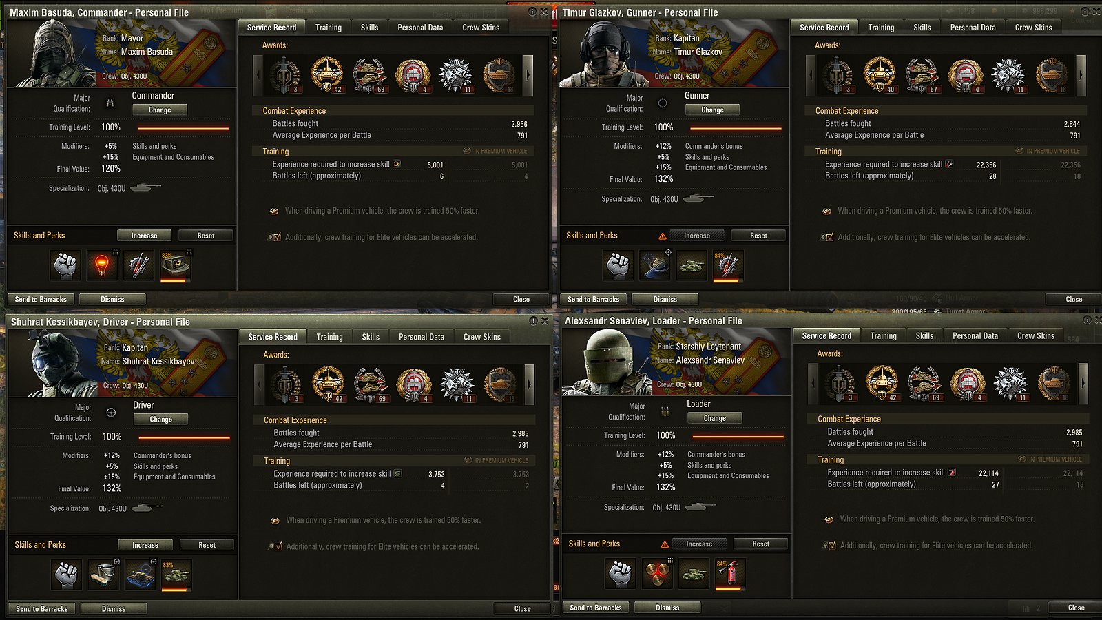 Rainbow Six Siege portraits for vehicle crews [1.9.0.0] - WoT mods