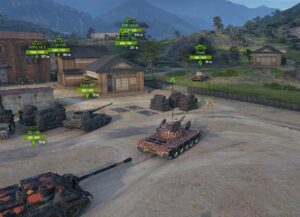 Distance Marker [2.0.0.2] - WoT mods