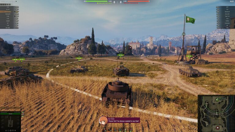 Girls und Panzer Subtitles Mod [1.28.1.0] - WoT mods