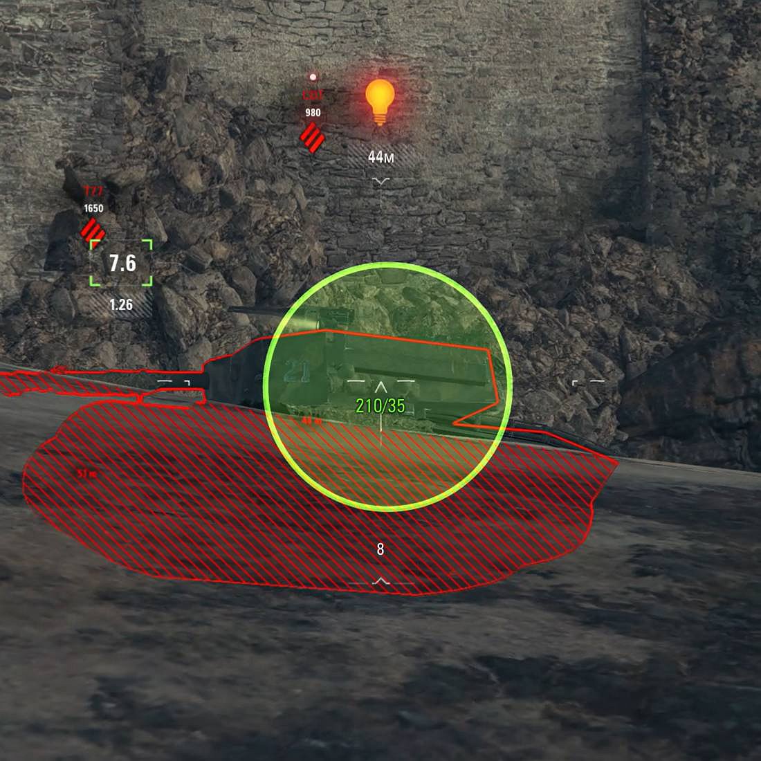 More Visible Aiming Circle [2.2.1.0] - WoT mods
