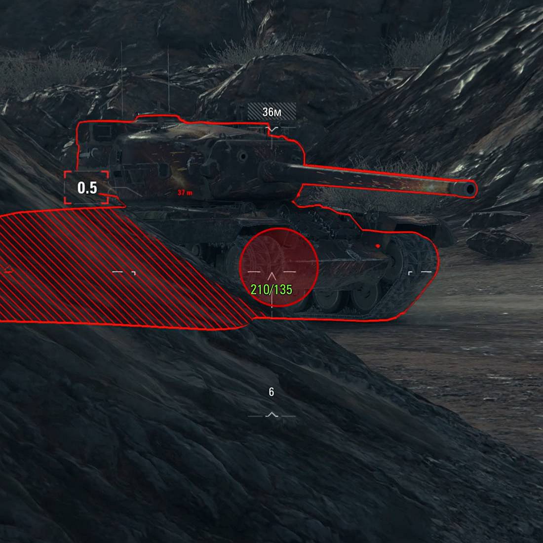 More Visible Aiming Circle [2.2.1.0] - WoT mods