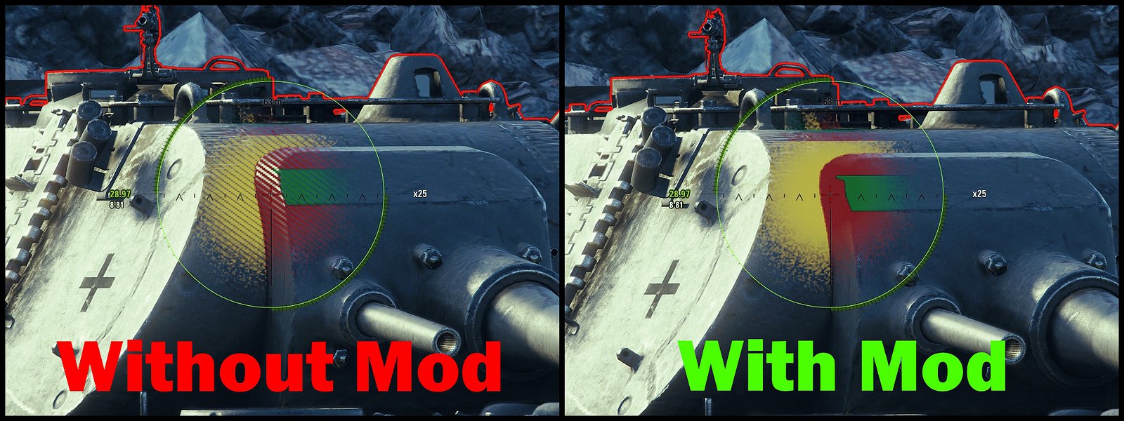 Solid Armour Flashlight [2.1.0.1] - WoT mods